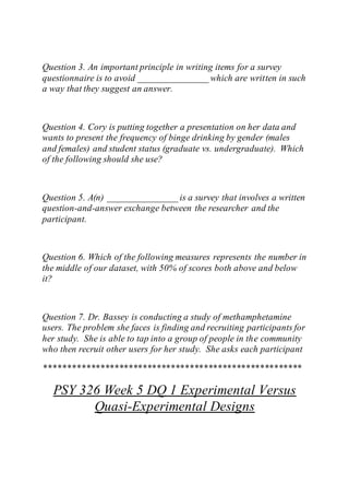 Psy 326 Education Redefined-snaptutorial.com