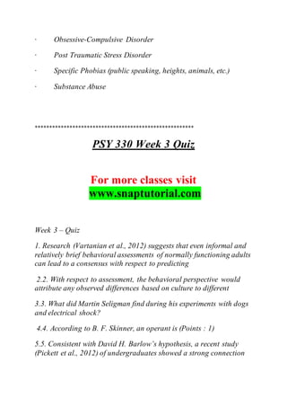 Psy 330 Education Organization-snaptutorial.com