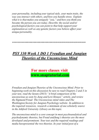 Psy 330 Education Organization-snaptutorial.com