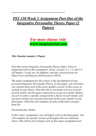 Psy 330 Education Organization-snaptutorial.com