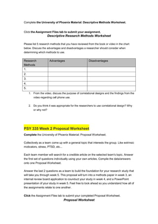 Psy 335 psy335 | PDF