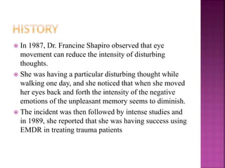 Psy360 emdr therapy 2011 | PPTX