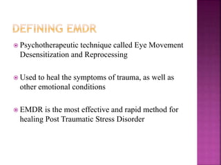 Psy360 emdr therapy 2011 | PPTX