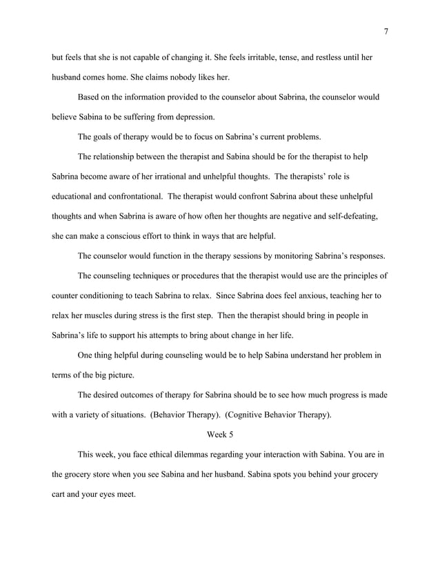 Psy400 counseling theories m2_a3_simpkin_r | PDF