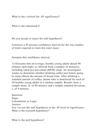 PSY520 – Module 5Answer Sheet Submit your answers in the.docx