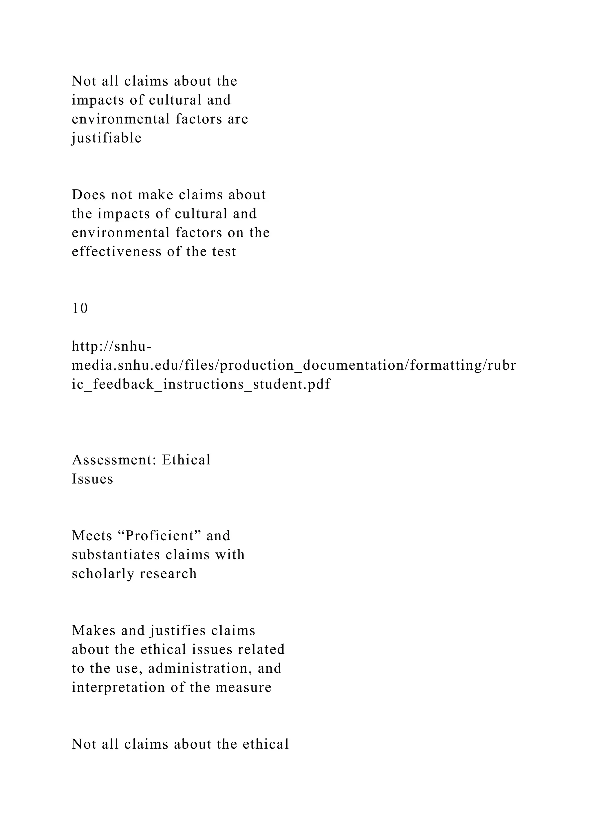 PSY 550 Annotated Bibliography Assignment Overview A.docx