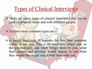 Clinical Interview | PPTX