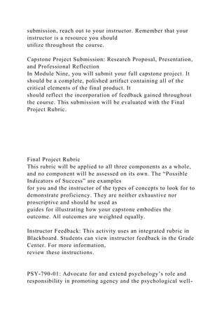 PSY 618 Module Nine Short Paper Rubric Prompt What type of s.docx