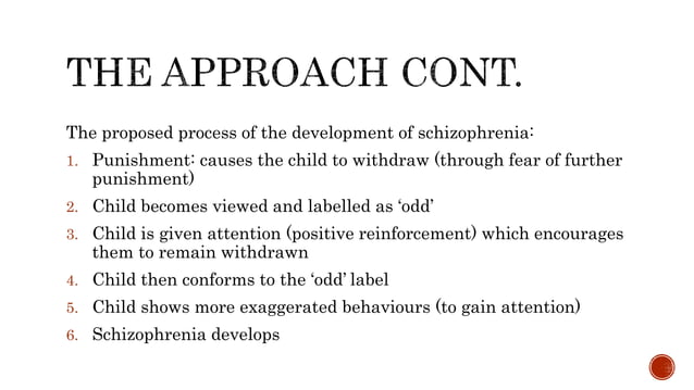 Psychological Approaches to Schizophrenia | PPTX