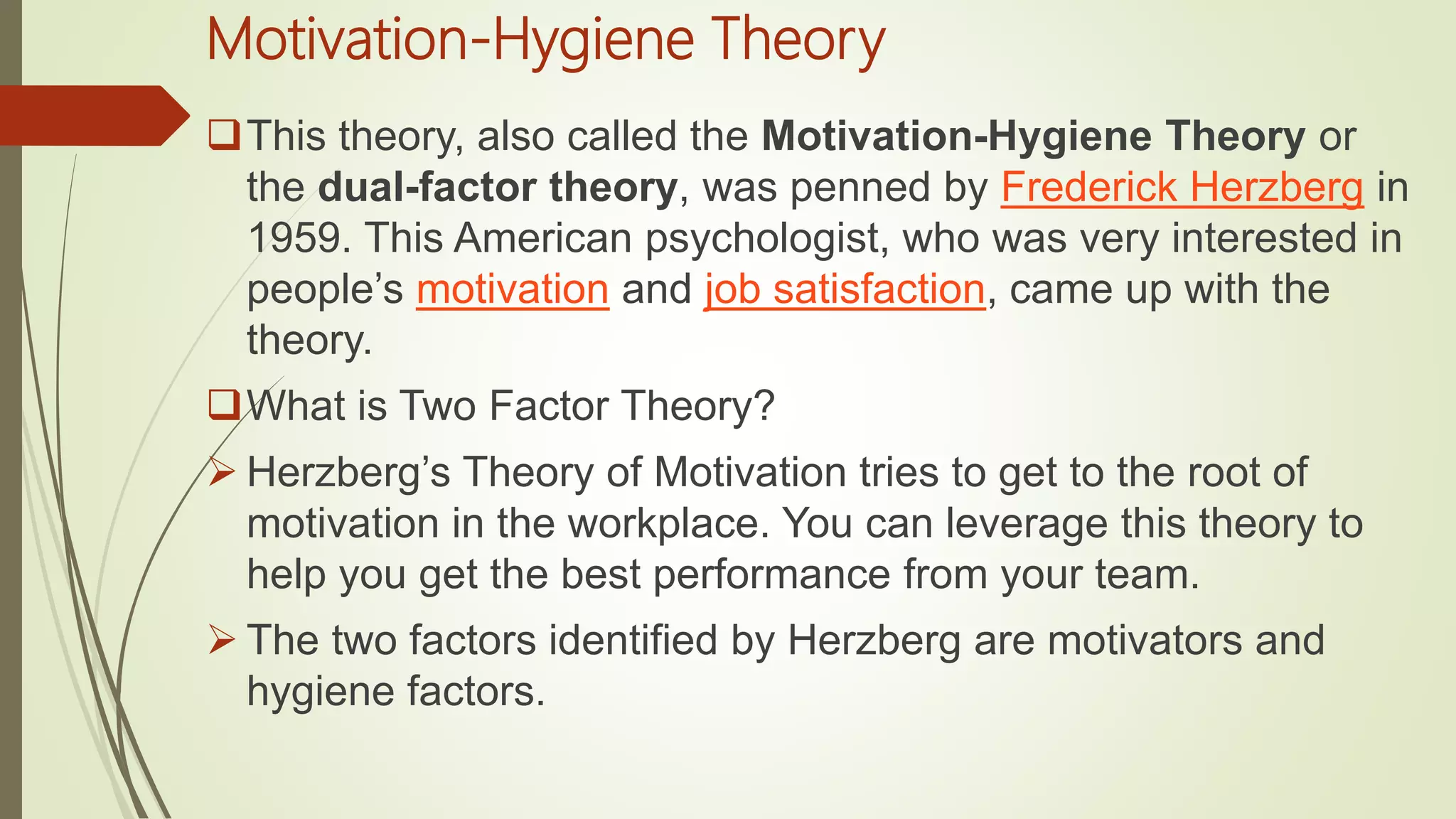 Motivation In Psychology | PPTX