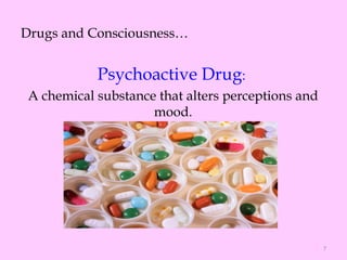Psychology- Drugs and consciousness | PPT