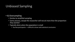 PSYC 230 Class 7.pptx Sampling Techniques | PPT