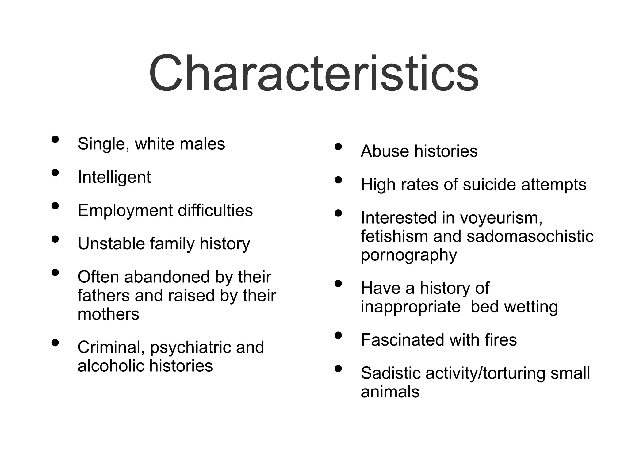 Serial Killers Psychology Presentation | PPTX