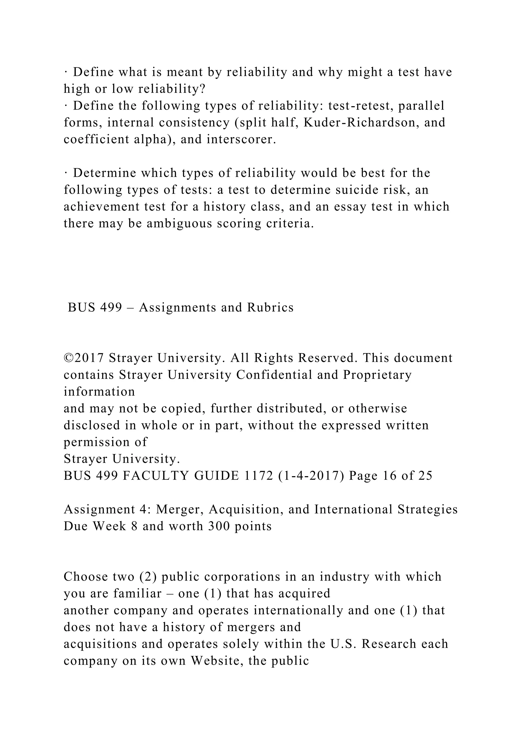 PSYC502 Tests and MeasurementsUnit 1 Exam Introduction and Meth.docx