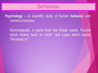 Introduction to History of Psychology | PPT