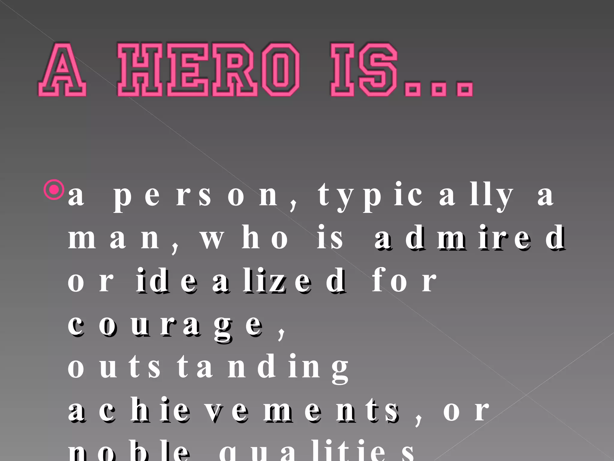IB Psychology- Carl Jung- The Hero Archetype | PPT
