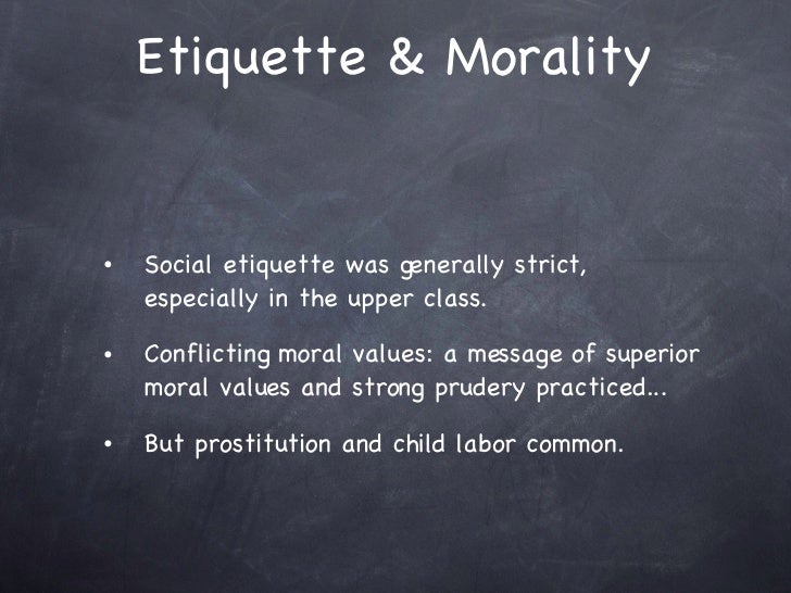 Victorian Morality