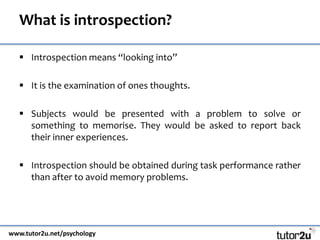 Psych yr1-origins-of-psychology | PPTX