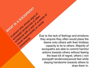 sociopath project- Julien Sarno | PPT