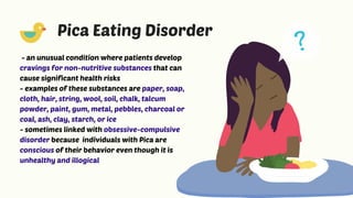 What is Pica (Eating Disorder)? | PDF