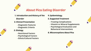 What is Pica (Eating Disorder)? | PPT | Free Download