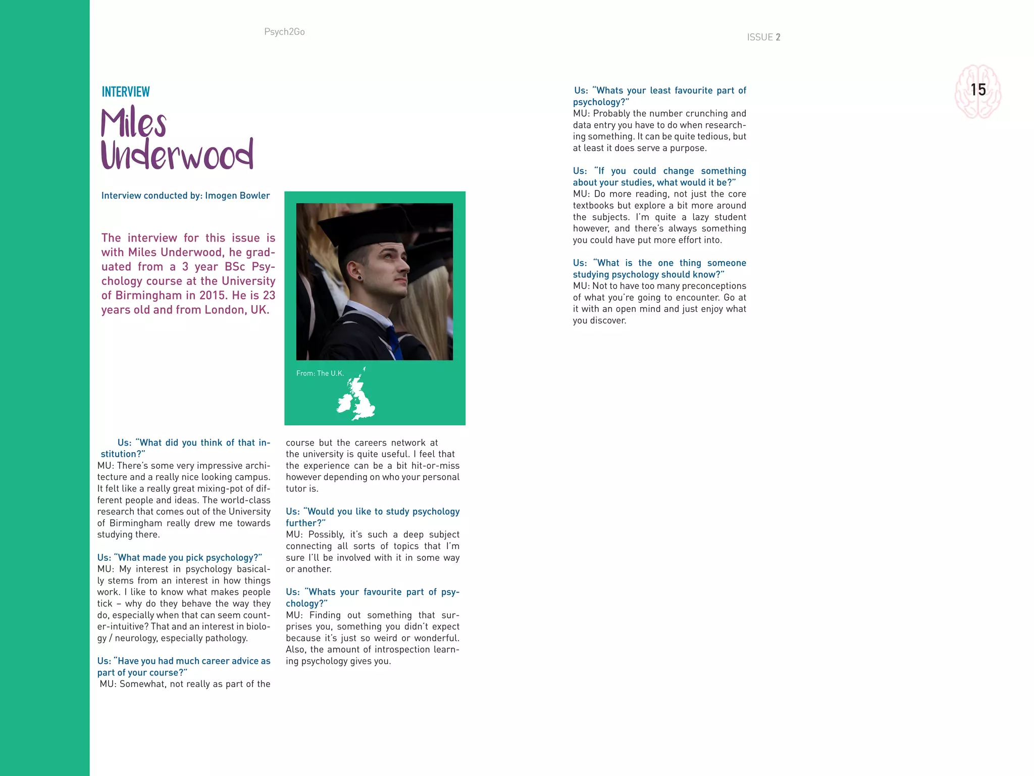 Psych2Go Magazine Issue 2 | PDF