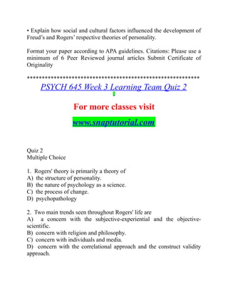 Psych 645 Effective Communication-snaptutorial.com | Educational Assessment | Education