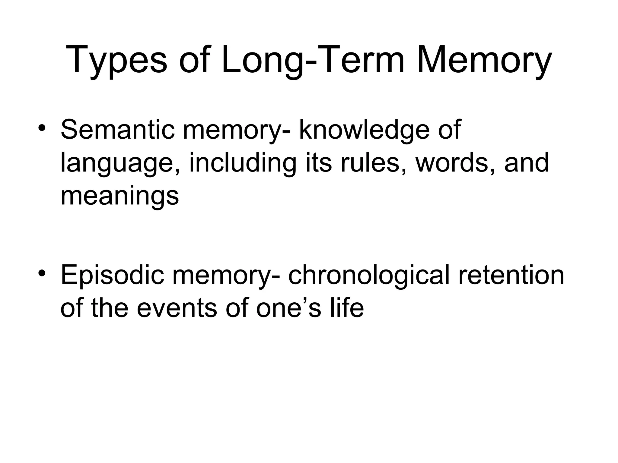 Memory Chapter 10 | PPT