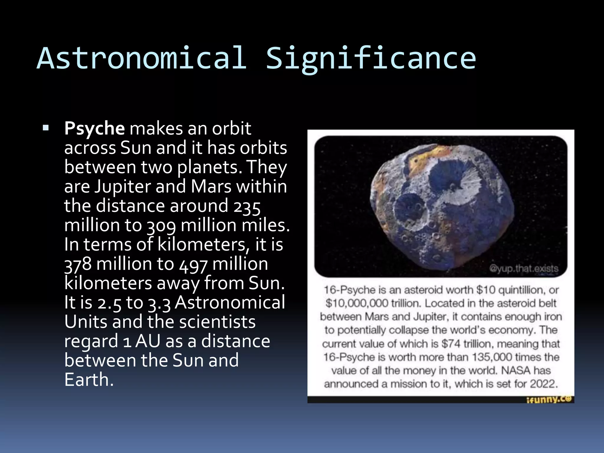 Psyche 16 Asteroid Research of NASA | PPTX