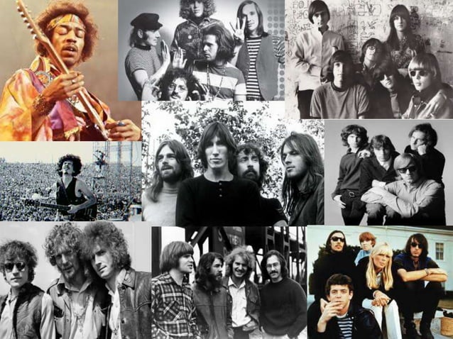 Psychedelic rock moodboard | PPT