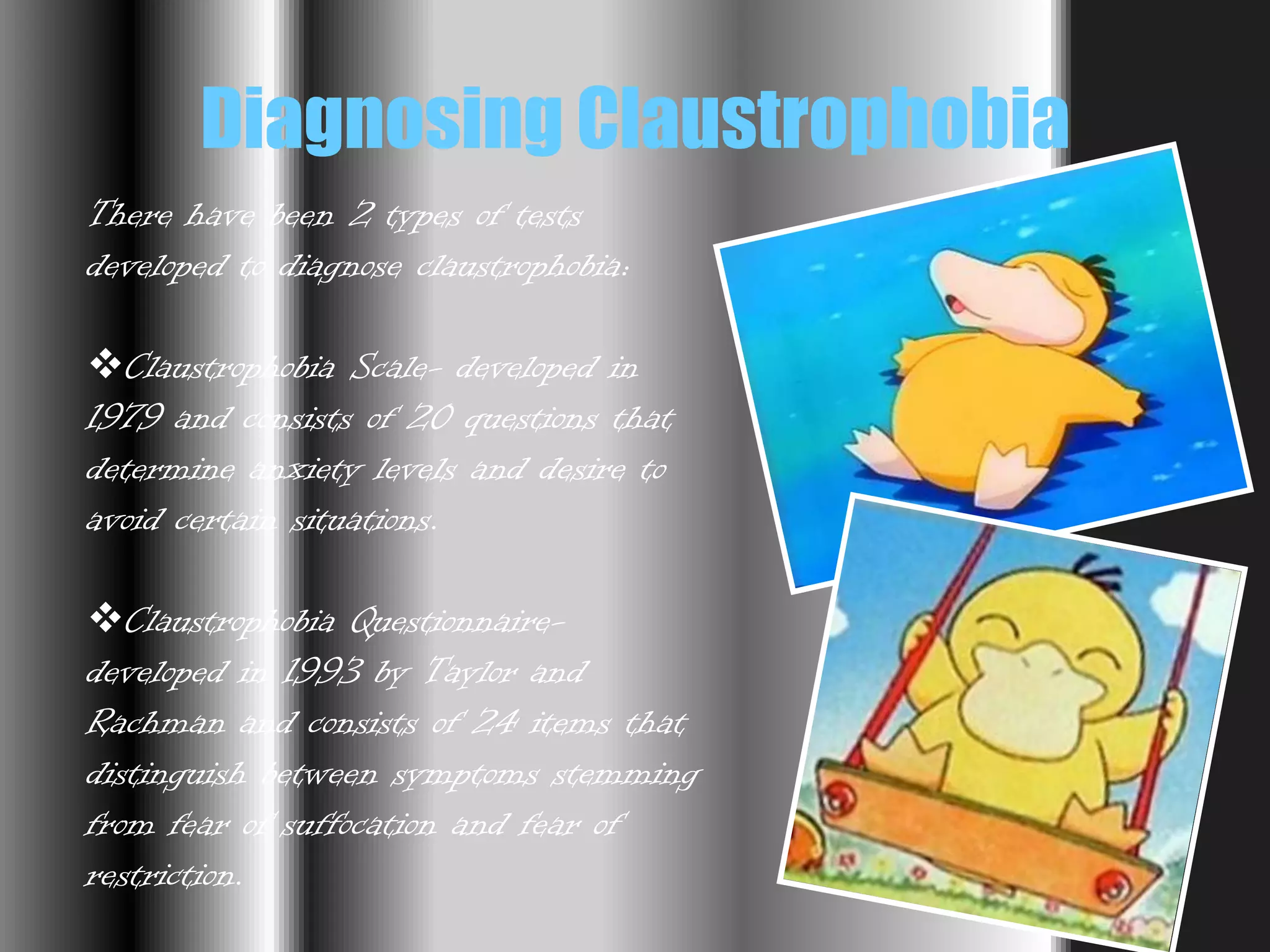 Claustrophobia Psych Final | PPTX