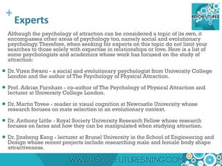 Psychology Attraction Studies