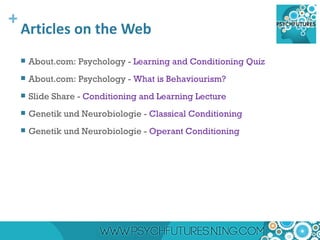 The Psychology of Learning | PPT