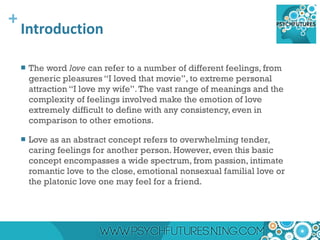 The Psychology of Love | PPT