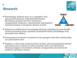 The Psychology of Love | PPT