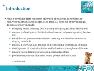 The Psychology of Music | PPT