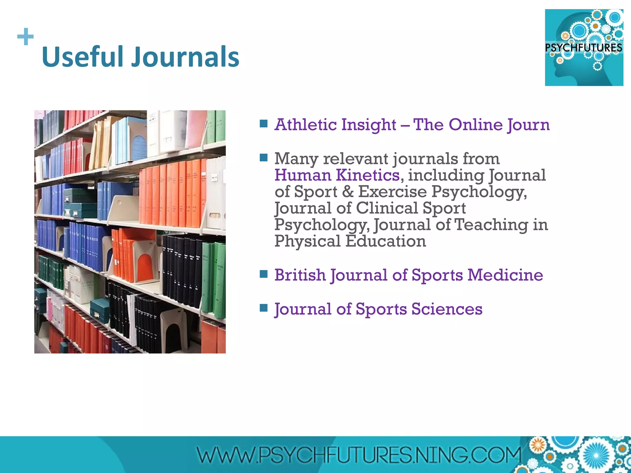 The Psychology of Sport & Exercise | PPT