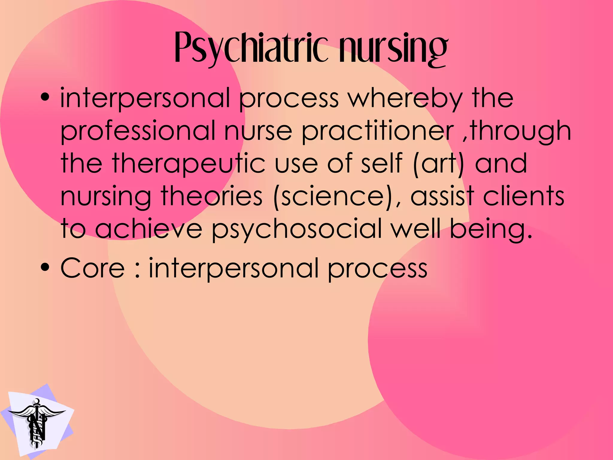 Psychiatric Nursing | PPT