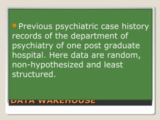 Psychiatric classificationshow | PPT