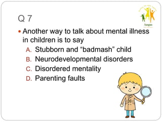 Psychiatric disorders in childhood and adolescence | PPT