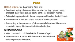 Psychiatric disorders in children | PPTX