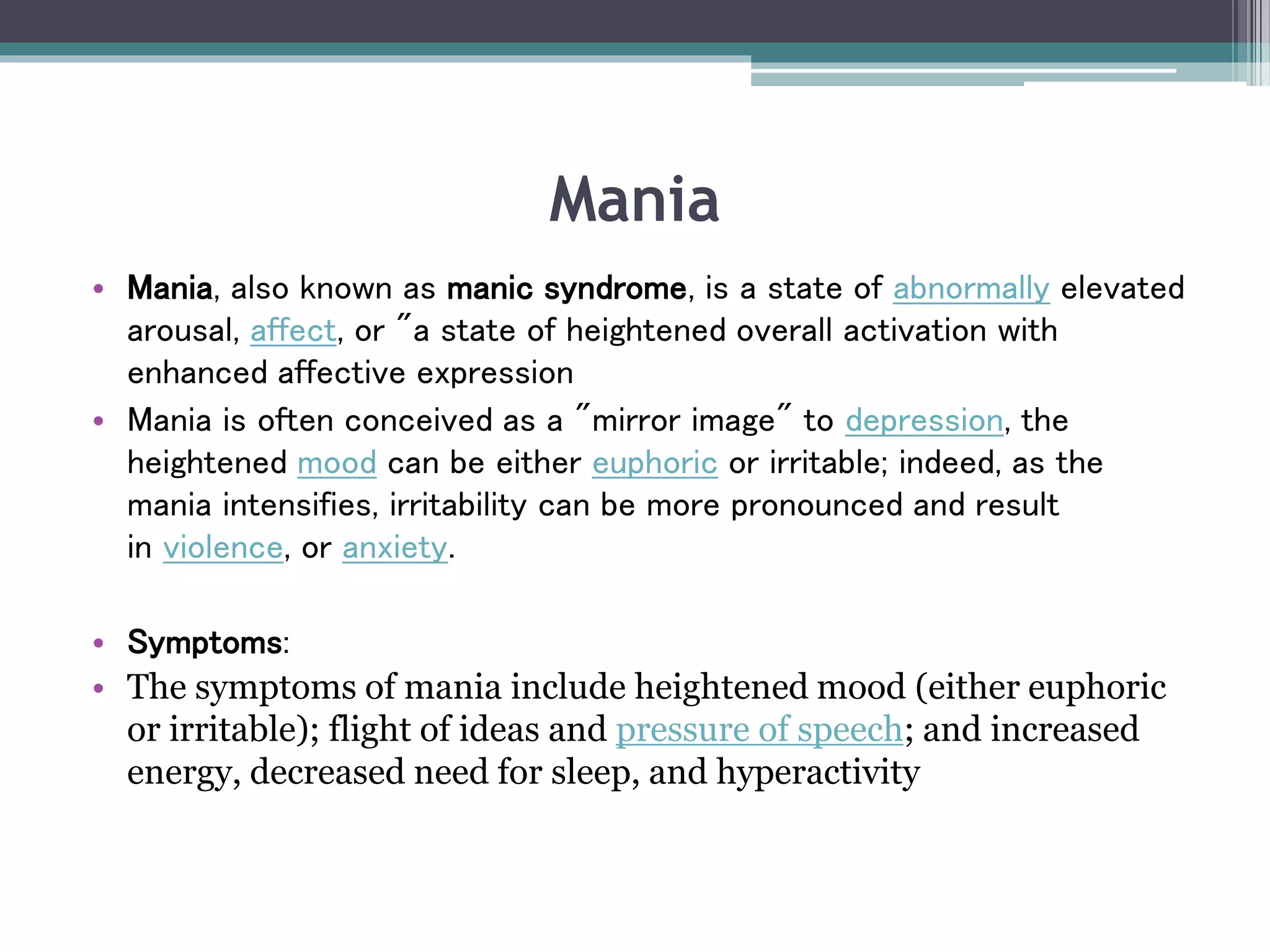 Psychiatric disorders | PPTX