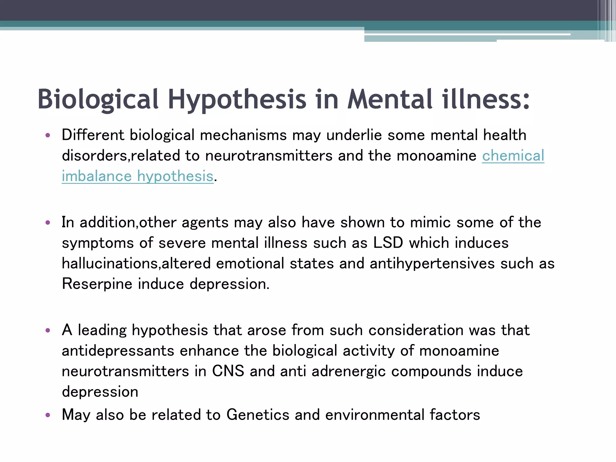 Psychiatric disorders | PPTX