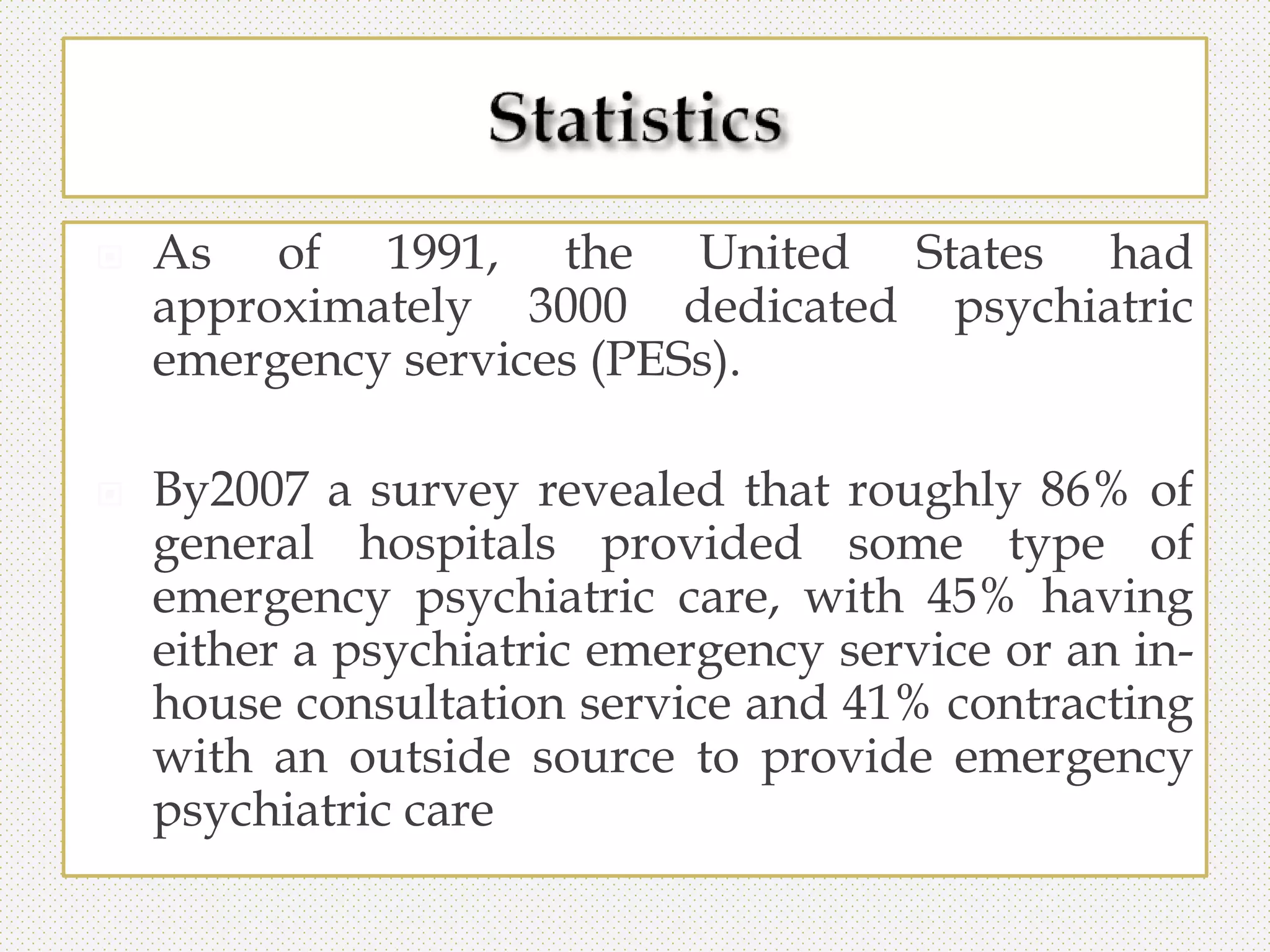 Psychiatric emergencies | PPTX
