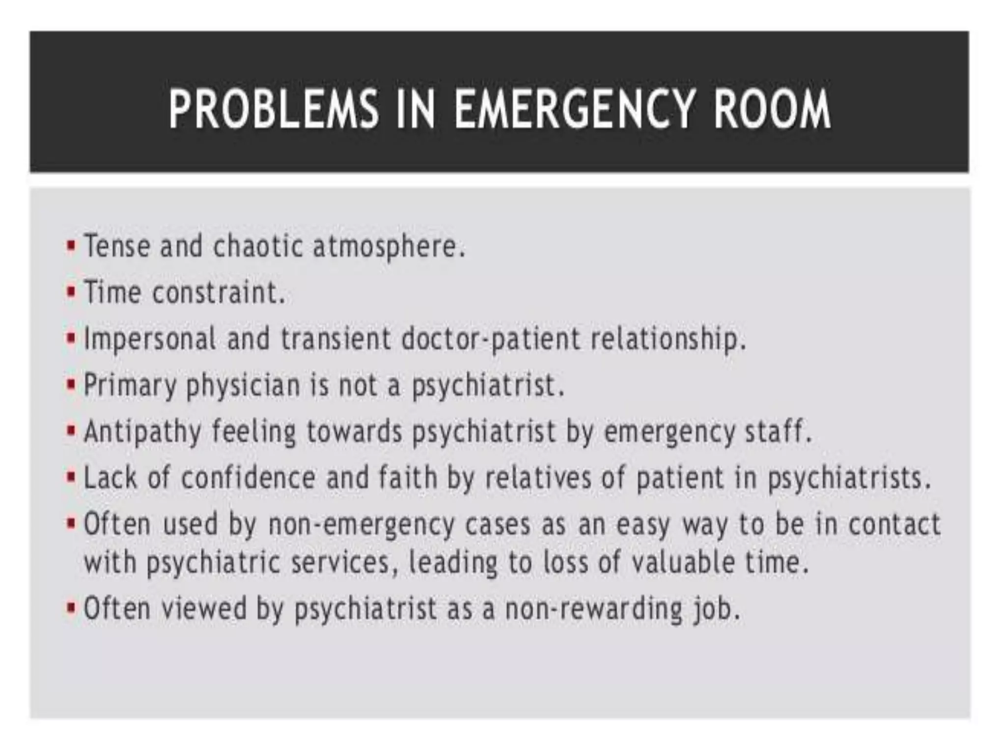Psychiatric emergencies | PPTX