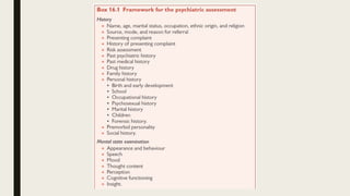 Psychiatric evaluation | PPTX