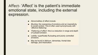 Psychiatric evaluation | PPTX