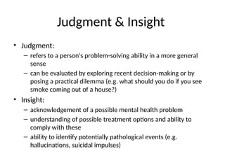 Psychiatric history.pptx regarding history taking and presenting a case ...