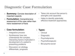 Psychiatric History-taking | PPTX
