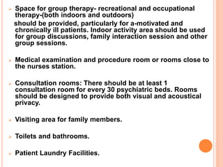 Psychiatric nursing unit | PPTX